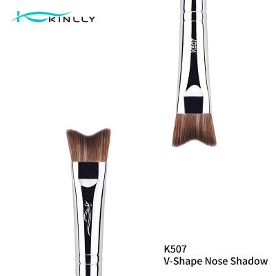 China Eyeshadow Copper Ferrule Individual Makeup Brushes for sale