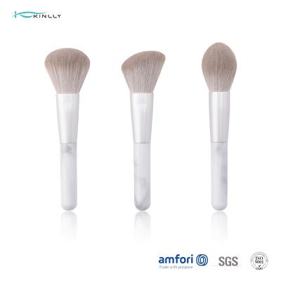 China ISO9001 Aluminum Ferrules 3pcs Synthetic Hair Makeup Brush for sale