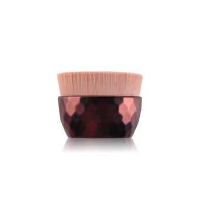 China 1pcs Kabuki Flat Top Foundation Brush For Blending Liquid Aluminum Ferrule for sale