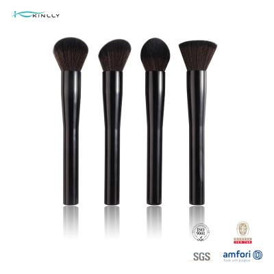 China 100% Synthetic Hair Single Large Makeup Brush With Aluminium Body for sale