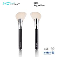 China Large Powder Fan Individual Makeup Brushes With Natural Hair Goat Hair for sale