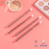 China 5pcs Eyeshadow Makeup Brush Set With Nylon Hair And Metal Handle for sale