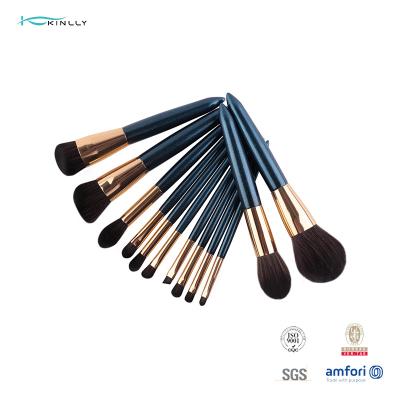 China Synthetic Bristles Perfection Makeup Brushes 12pcs Powder Contour for sale
