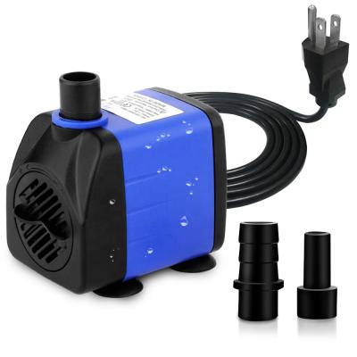 China Outdoor 3 Nozzles Hydroponics Aquarium Fountain Pump Electric Power for sale