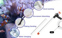 China Quick Fish Tank Water Changer With Air Pressing Button Sand Aquarium Siphon Vacuum Gravel Cleaner for sale