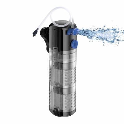 China Aquarium Fish Tank 8w Internal Filter Pump For 40-120 Gallon Salt Fresh Water Coral Turtle Tank for sale