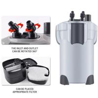 China External Fish Tank Canister Filter For Aquarium  With Filter Media And Spray Bar for sale