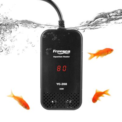 China Submersible Aquarium Fish Tank Heater LCD Display Digital Adjustable Water Heating for sale