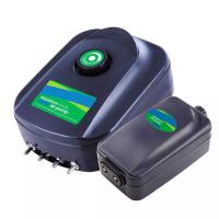 China Ultra Silent Aquarium Oxygen Air Pump With Dual Outlet Adjustable Air Valve for sale
