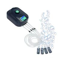 China 60Hz 5L Aquarium Air Pump 4 Outlets Oxygen Pump Aquarium Bubbler For Fish Turtle Tank for sale