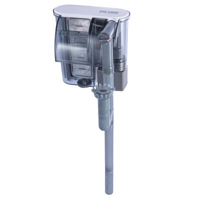 China 240V Aquarium Fish Filter Hang On Waterfall Circulator Nitrifying Bacteria Increase Water Flow for sale