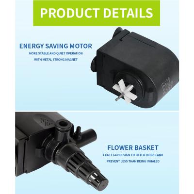 China Aquarium Powerhead Circulating Water Pump For 10-40 Gallon Aerating for sale
