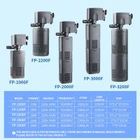 China Submersible Internal Fish Tank Aquarium Filter With Aeration System for sale