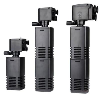 China Ultra Quiet Fish Tank Filter 4 In 1 Water Filter For Betta Turtle Multifunctional for sale