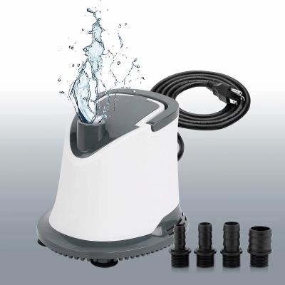China Aquarium Submersible Water Pump Quiet Adjustable Bottom Suction For Hydroponics Fish Tank Pond Fountain for sale
