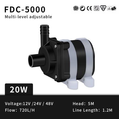 China Low Pressure Solar Powered Water Pump For Pet Fountain Aquarium Hydroponics for sale