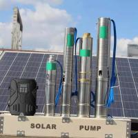 China Agriculture Deep Well Submersible Pump 4 Inch Stainless Steel DC Water Pumps for sale