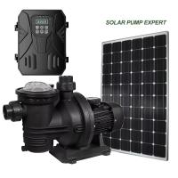 China DC 48V Solar Swimming Pool Pumps High Flow Self Primming With Filter Basket for sale