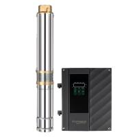 China Deep Well Submersible Solar Powered Water Pump 304 Stainless Steel Material for sale