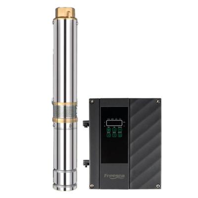 China Deep Well Submersible Solar Powered Water Pump 304 Stainless Steel Material for sale