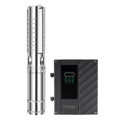 China Agriculture Deep Well Submersible Pump 4 Inch Stainless Steel DC Water Pumps for sale