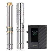 China Submersible 24V Dc Solar Water Well Pump Kit For Deep Well Irrigation for sale