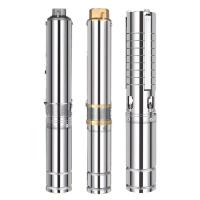China 3.8'' Solar Deep Submersible Water Pump With MPPT Controller DC 24V for sale