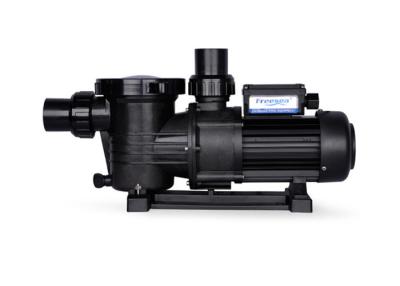 China 1.2hp 0.9kw Black Pond Water Pump Big Flow Rate Chemical Resistant for sale
