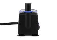 China Black Electric Fountain Pump For Fish Pond , Adjustable Flow Pond Pump for sale