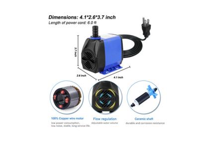 China Waterproof Air Conditioner Water Pump Long Lifetime Thermal Protection for sale