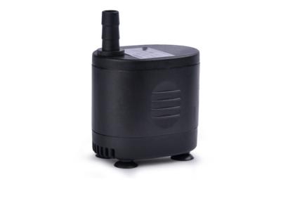 China Black DC Submersible Fountain Pump / high volume high pressure 12 volt water pump for sale