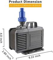 China FS-6 Series Outdoor Submersible Pump For Hydroponics ABS Plastic Shell for sale