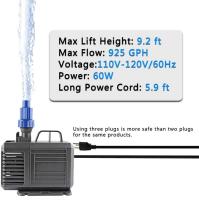 China FS-6 Series Outdoor Submersible Pump For Hydroponics ABS Plastic Shell for sale