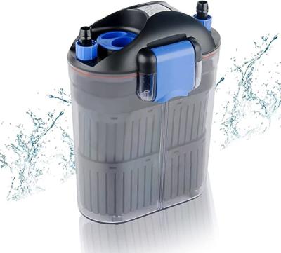 China Biochemical Sponge Aquarium Fish Filter 130GPH 9W 110V for sale