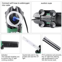China 132GPH Aquarium Water Pump Internal Power Filter Increase Oxygen For Fish Tank for sale