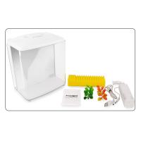 China Small Desktop Aquarium Fish Tank With LED Light And Filter Pump for sale
