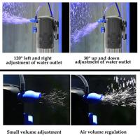 China Submersible Internal Aquarium Power Filter Adjustable Water Flow Filtration System for sale