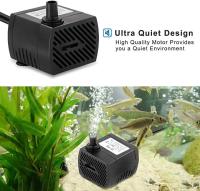 China 300L/h Mini Submersible Pump For Aquariums Fish Tank Pond Fountain Water Pump for sale