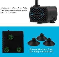 China 300L/h Mini Submersible Pump For Aquariums Fish Tank Pond Fountain Water Pump for sale