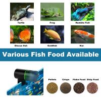 China Vacation Timer Aquarium Automatic Feeder For Electric Adjustable Fish Food Dispenser for sale