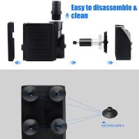 China Aquarium Submersible Water Pump For Hydroponics Garden Waterfall Pond Fountain for sale