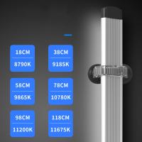 China 8790k 18cm Colorful Fish Tank LED Lamp Display Sucker Bracket Light Aquarium Accessories for sale