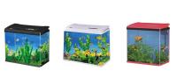 China 90L Office Bar Counter Aquarium Fish Tank Glass Custom Betta Decoration for sale