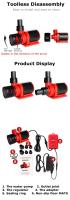 China Middle Size Submersible Aquarium Pump For Garden Waterfall for sale