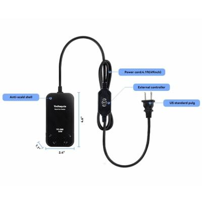 China 50W 100W 300W Adjustable Submersible Fish Tank Heater Thermostat Aquarium Heater for sale