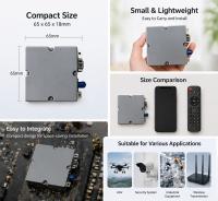 China YT65 Mini GNSS Anti-Jamming Unit 65mm 4-Element Array  PC&Aluminum Material Signals BDS B1 GPS L1 Galileo E1 for sale