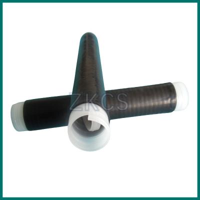 China Black Silicone Cold Shrink Wrap Silicone Rubber Tubing For Telecom for sale