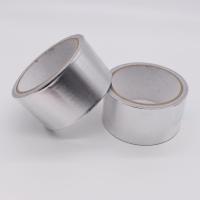 China Waterproof Seal Sliver Aluminum Foil Duct Adhesive Tape Seaming Leakproof 0.1mm for sale