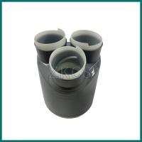 China Dark gray silicone rubber 3 Way Cold Shrink Cable Breakout Boot for individual cable phases protection for sale