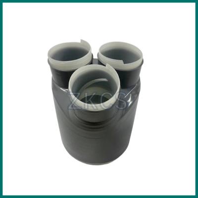 China Dark gray silicone rubber 3 Way Cold Shrink Cable Breakout Boot for individual cable phases protection for sale